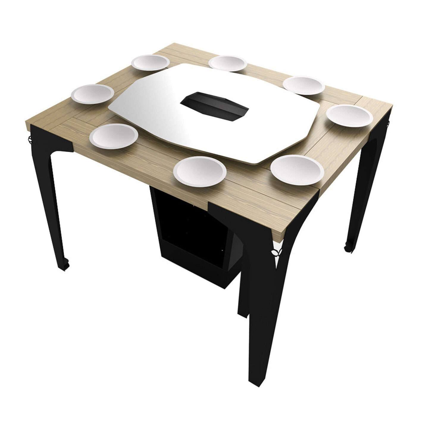 Table brasero pour extérieur - Esprit Barbecue
