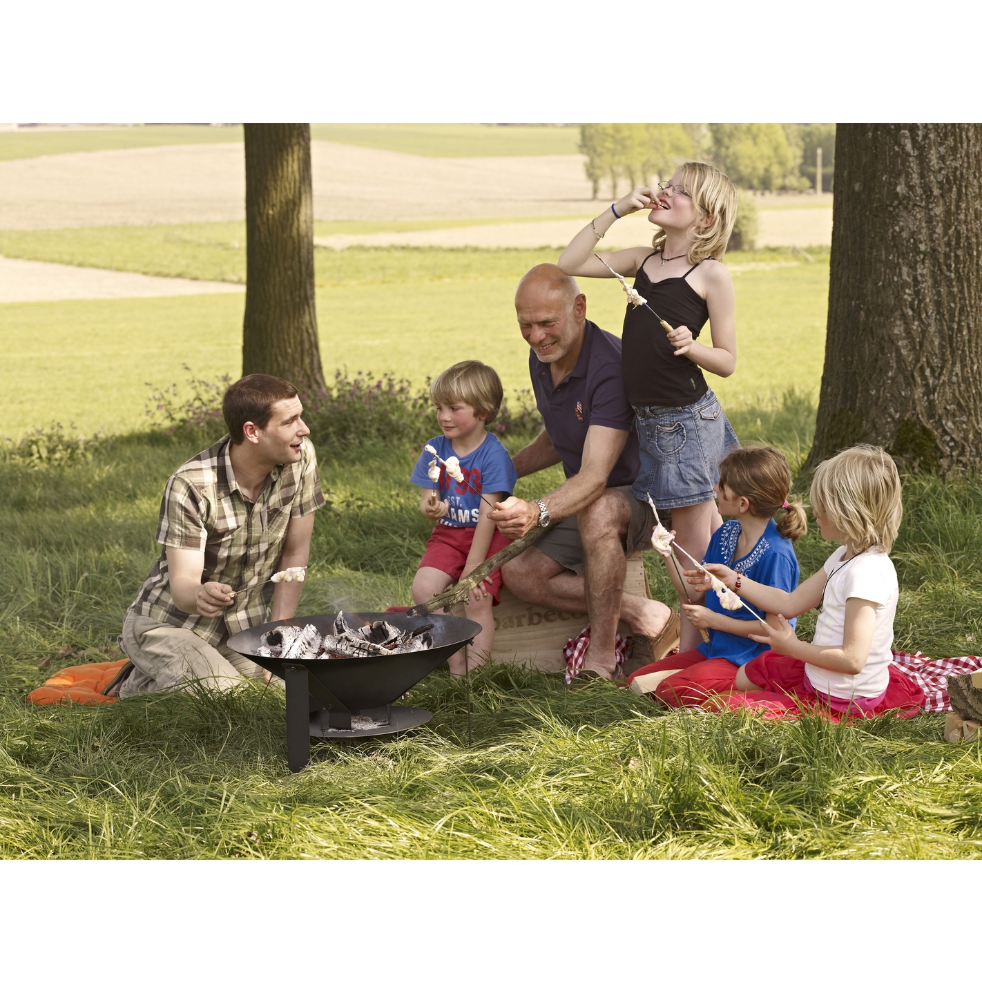 Brasero Barbecook Modern 60 - Chauffage d'extérieur en fonte