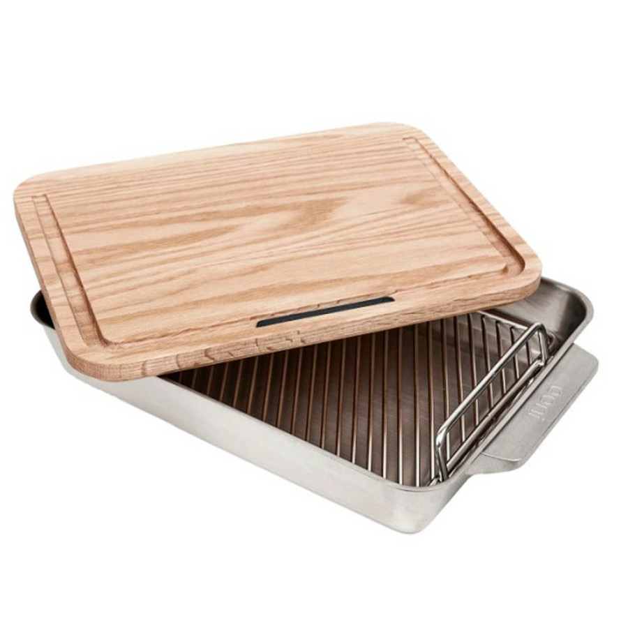 Plat à rôtir Ooni large inox pour four à pizza Koda 2 Max