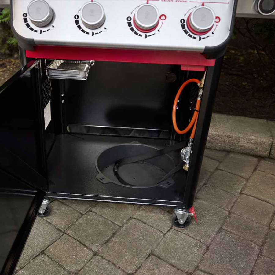 Barbecue gaz Spirit EP-425 Weber Grille + Plancha