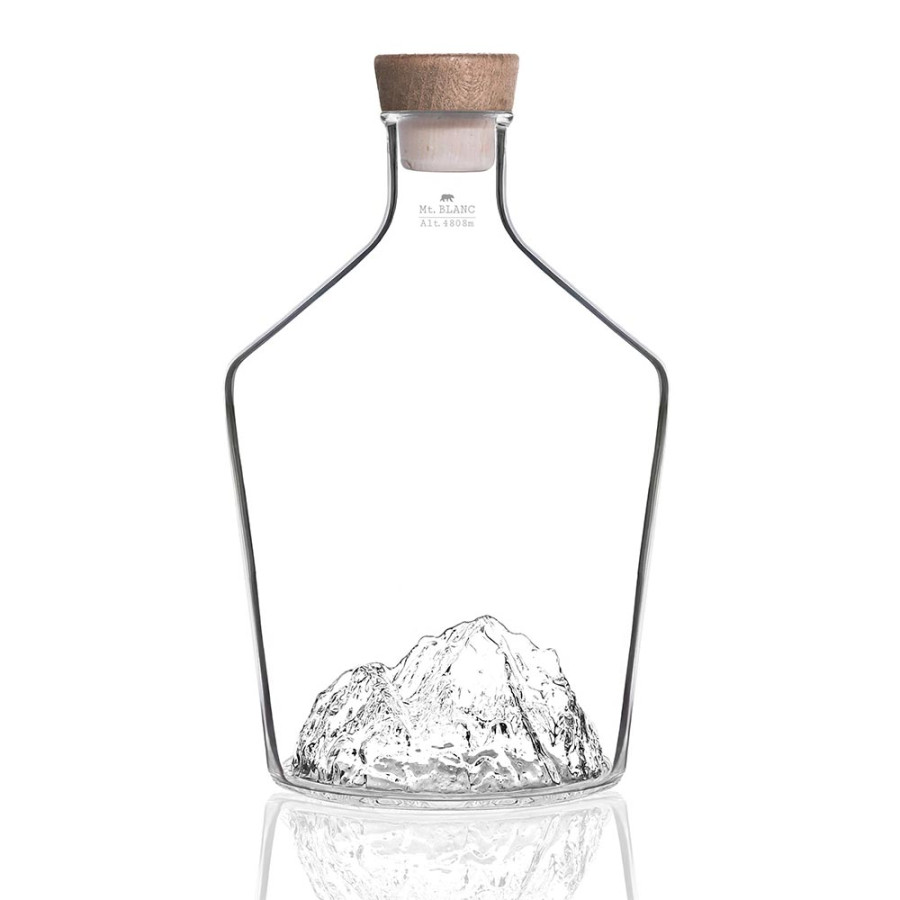 Carafe à spiritueux Topographic Alaskan Maker Mont Blanc