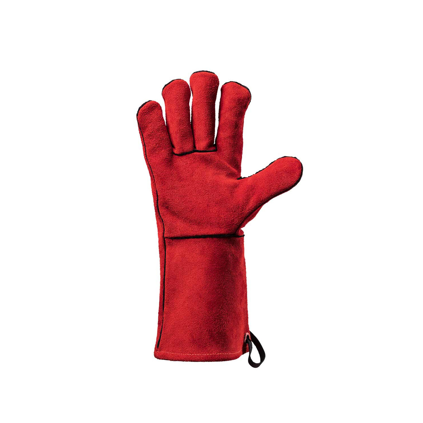 Paire de gants en cuir Rouge Feurmeister - Taille 8 (M)